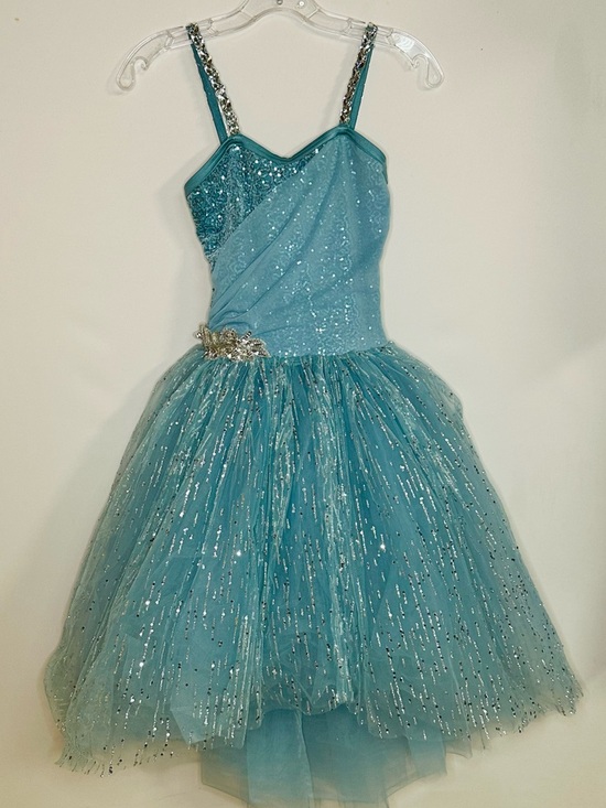 Weissman | Costumes | Weissman Blue Sequin Hilow Tulle Lyrical Dance ...